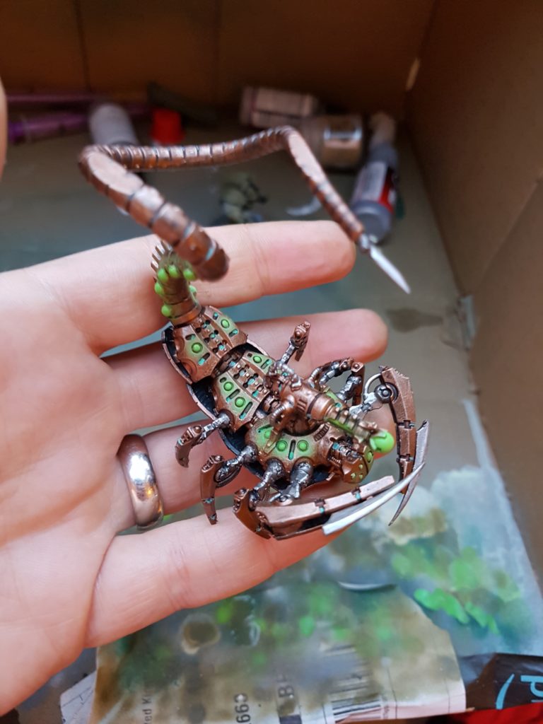 Necrons and Scuttling Scorpions - Rapid Fire Wargaming