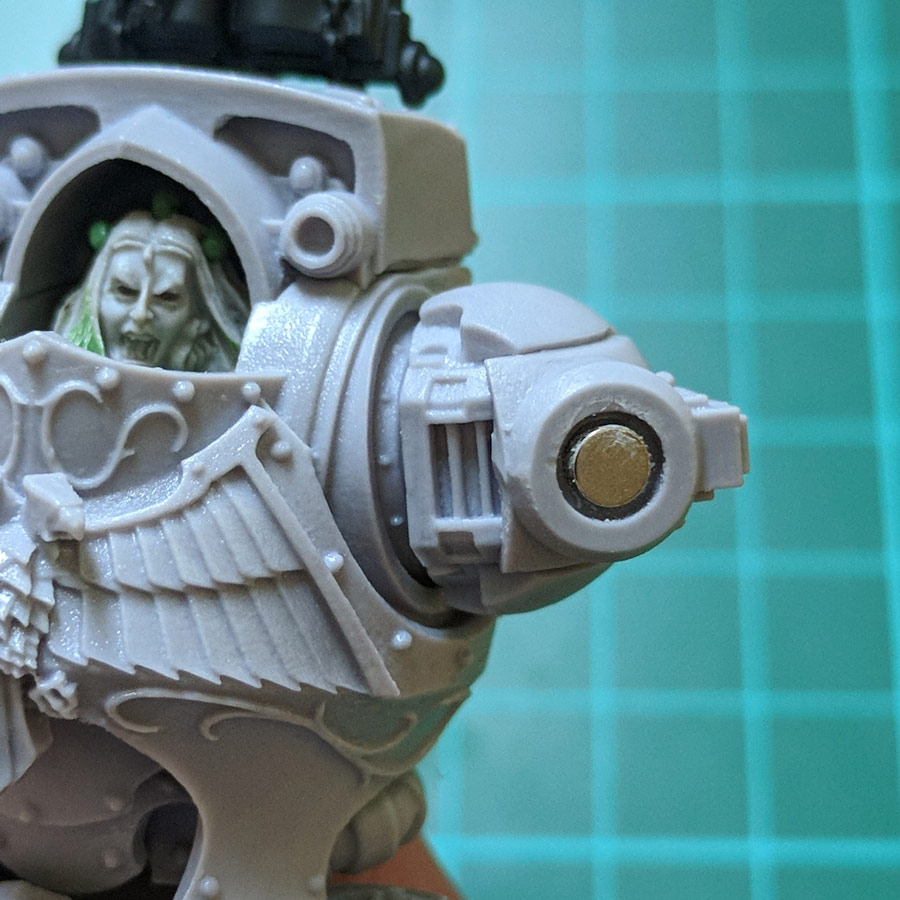 Blood Angels Librarian Dreadnought Kitbash - Rapid Fire Wargaming