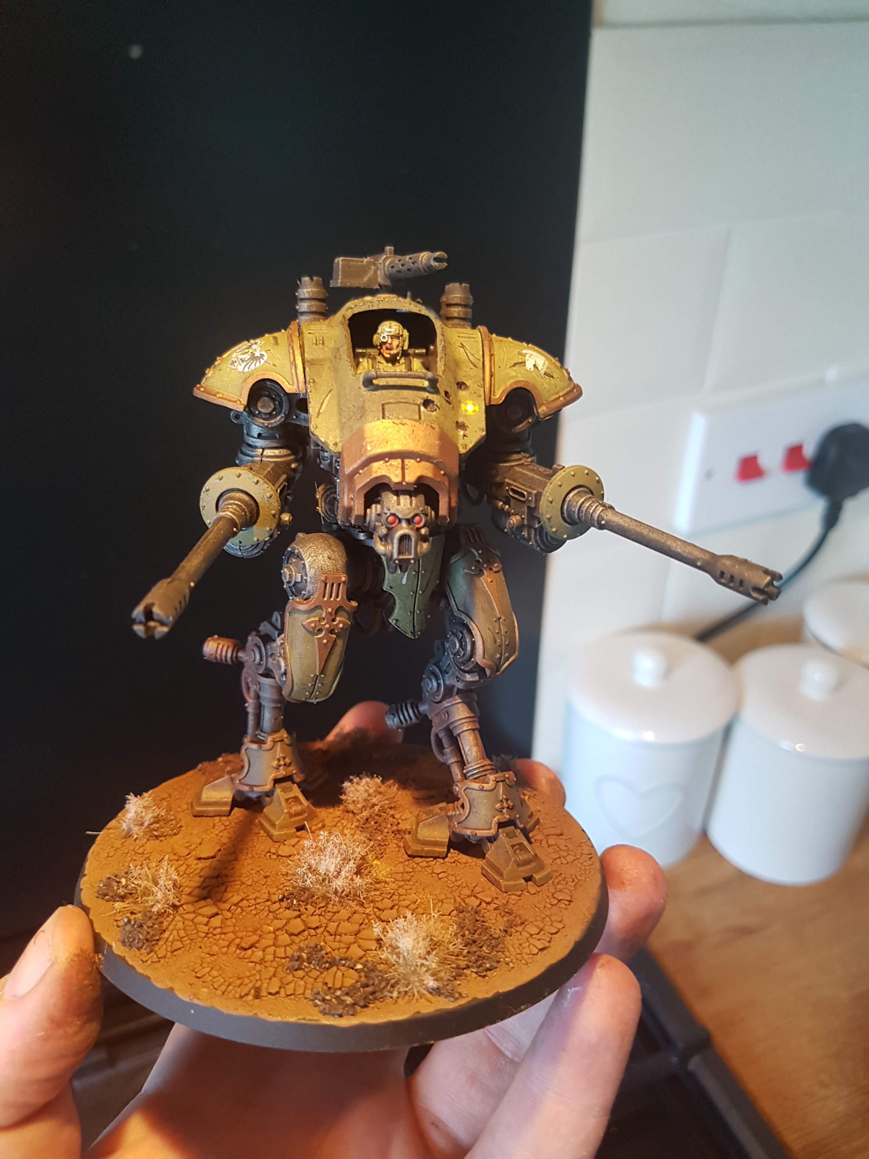 Imperial Knight Armigers - Baby Bots - Rapid Fire Wargaming